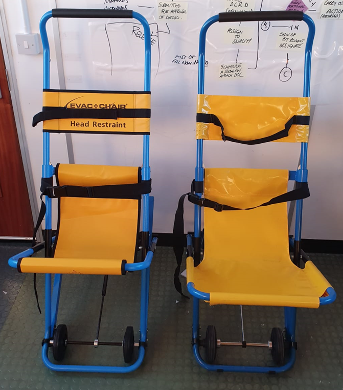 Evacuation chairs, New Zealand
